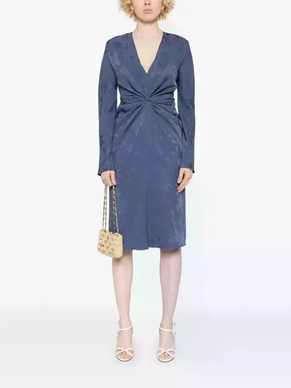 Etro Jacquard Midi Dress
