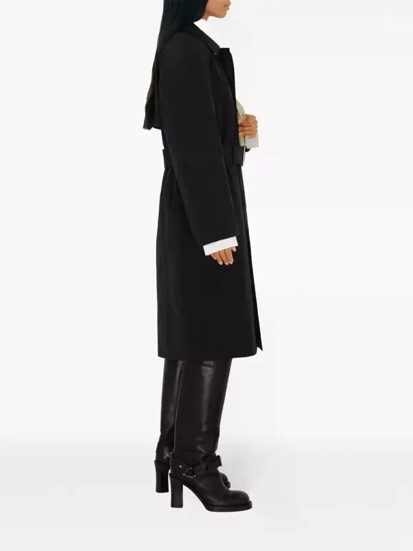 Burberry Long Padded Car Coat