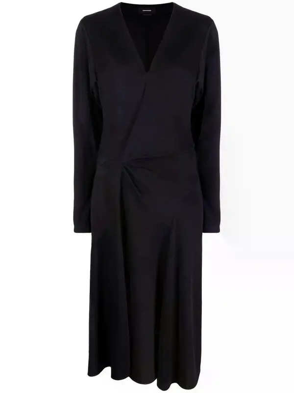 Isabel Marant Étoile Courtney V-neck Dress - Black