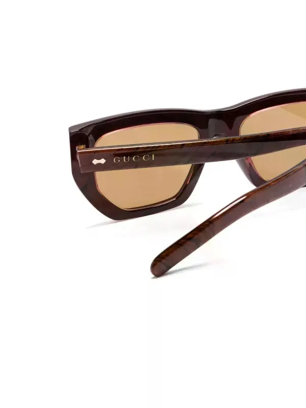 Gucci Rectangle-frame Sunglasses