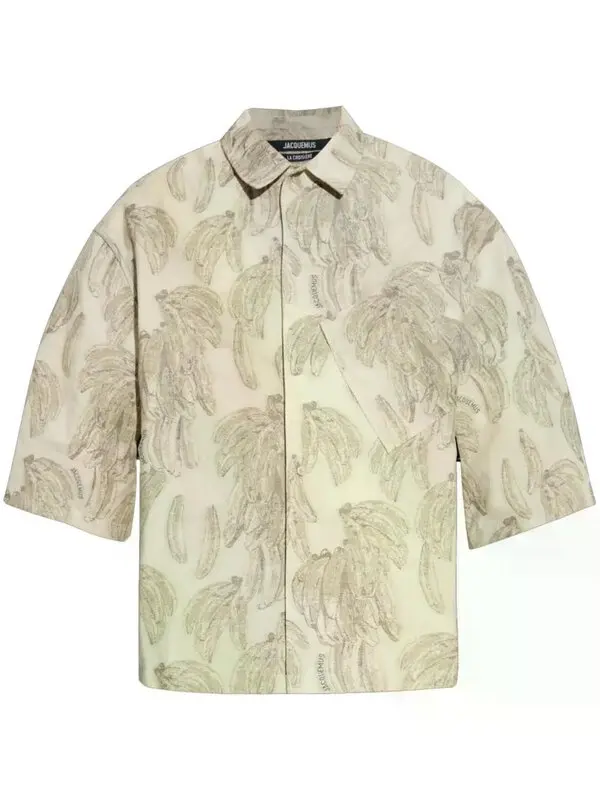 Jacquemus Banana-jacquard Shirt