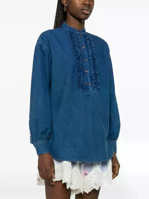 Valentino Garavani Ruffled-detail Shirt