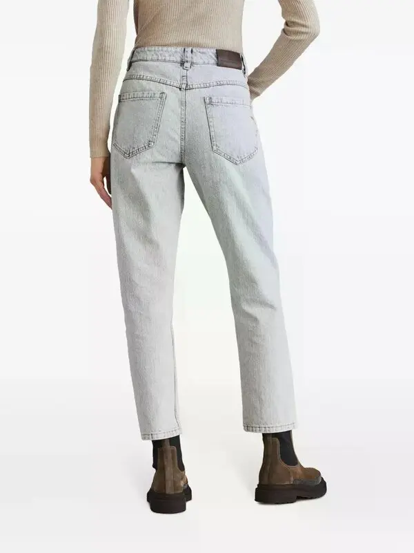 Brunello Cucinelli Mid-rise Tapered Jeans