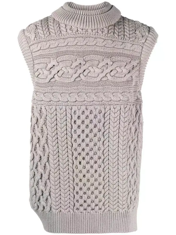 ROBYN LYNCH Oversized Merino-wool Vest