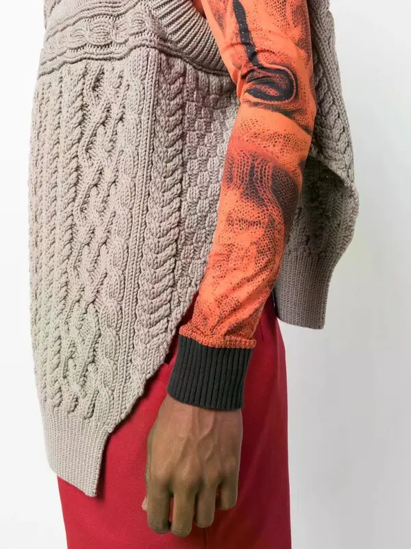 ROBYN LYNCH Oversized Merino-wool Vest