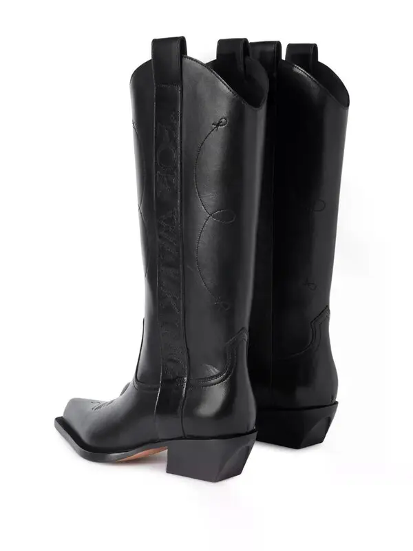 Off-White Leather Boots