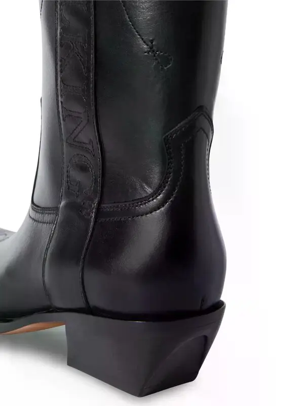Off-White Leather Boots