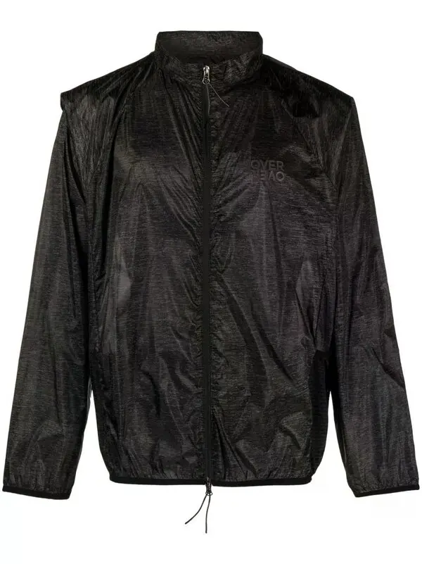 OVER OVER Patterned Lightweight Track Jacket