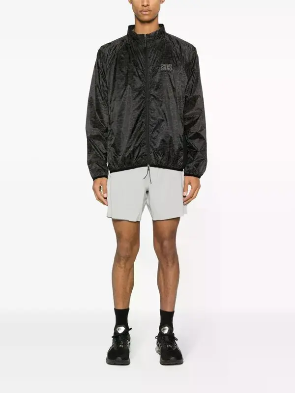 OVER OVER Patterned Lightweight Track Jacket
