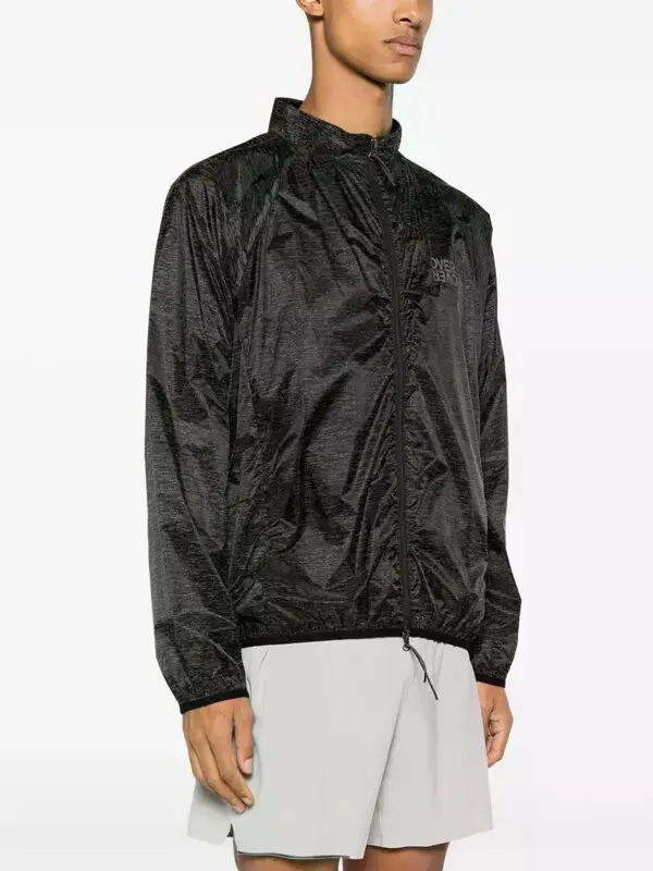 OVER OVER Patterned Lightweight Track Jacket