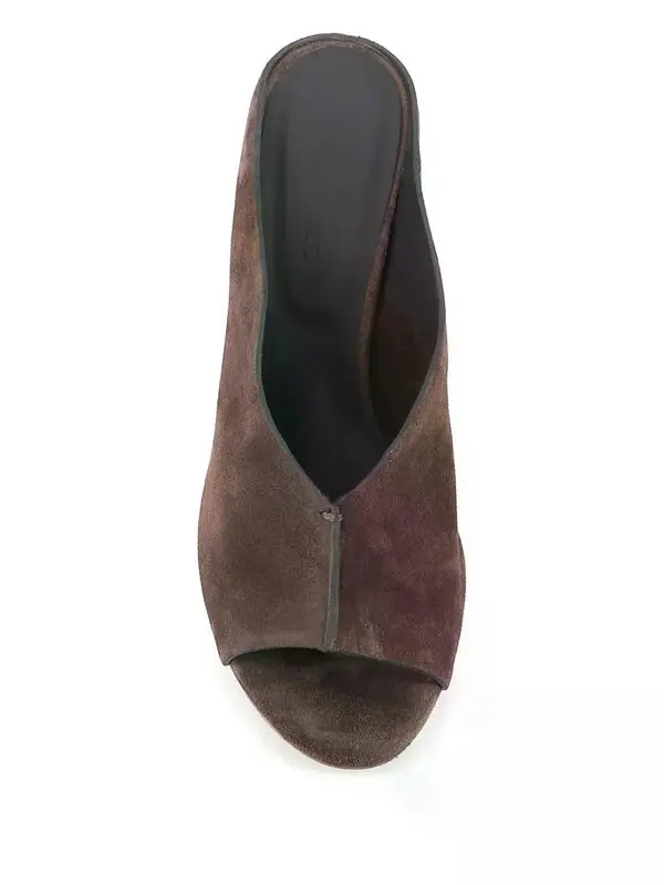 DEL CARLO 80mm Suede Sandals