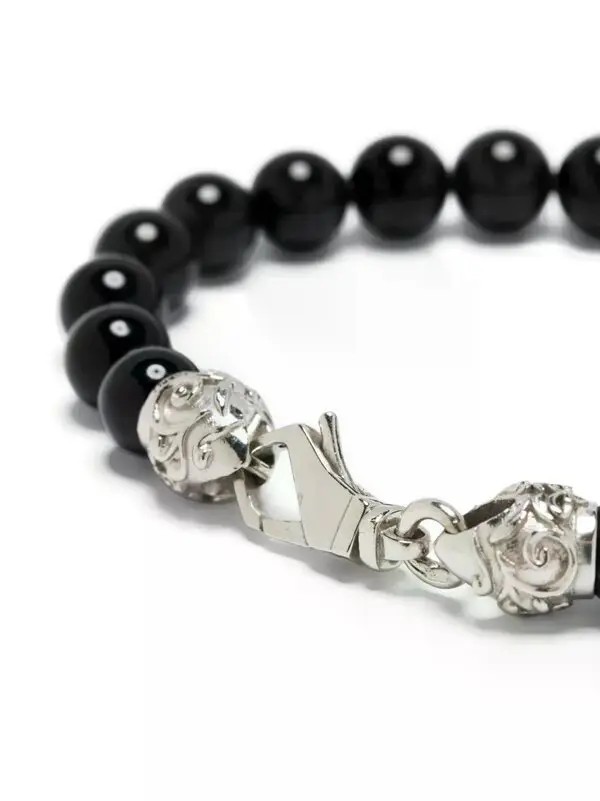 Emanuele Bicocchi Skull-detail Bead Bracelet