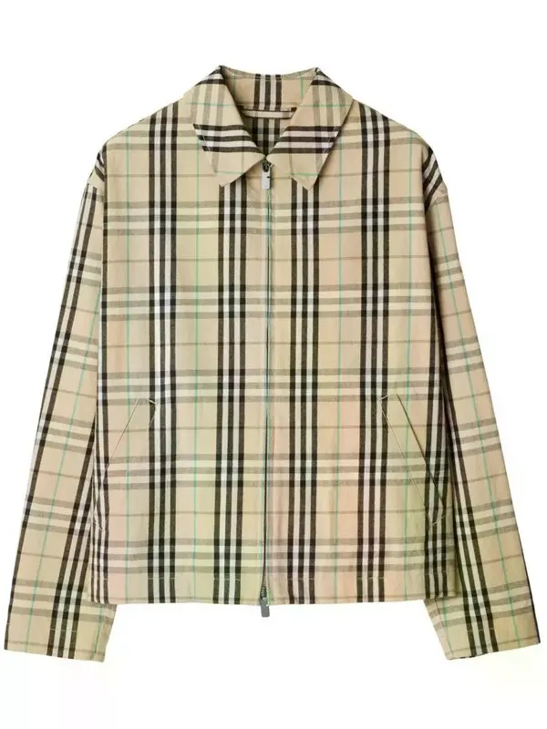 Burberry Vintage Check Cotton Jacket