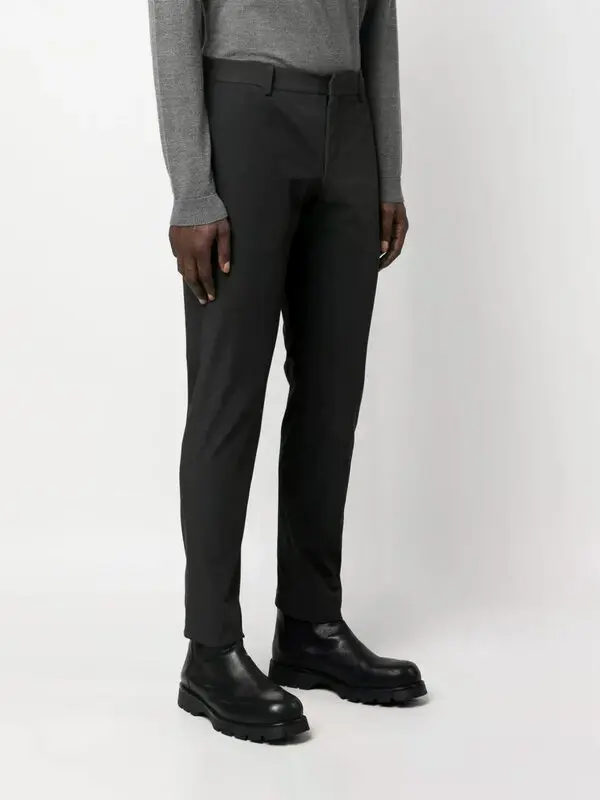 PT TORINO Concealed-fastening Tapered Trousers