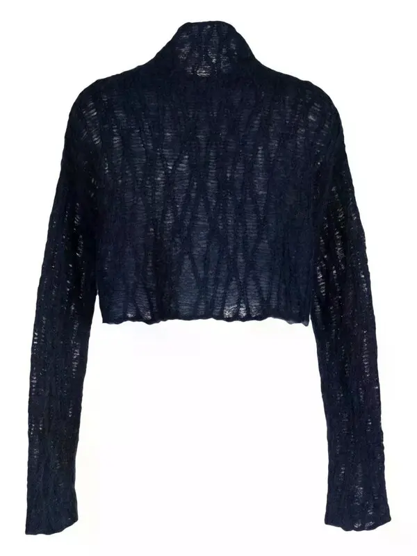 Voz Manos Cable High-neck Jumper