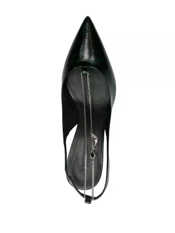 Zadig&Voltaire First Night Court 68mm Leather Pumps