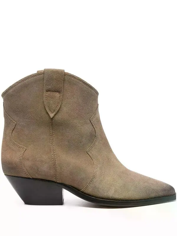 Isabel Marant Étoile Dewina Suede Ankle Boots - Brown