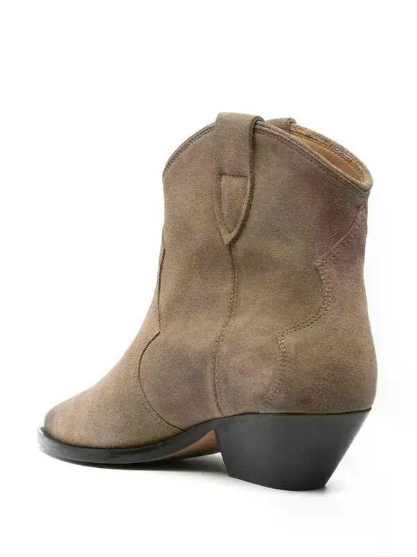 Isabel Marant Étoile Dewina Suede Ankle Boots - Brown