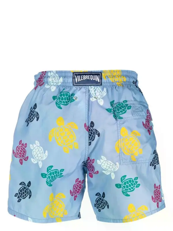 Vilebrequin Ronde Des Tortues-print Drawstring Swim Shorts