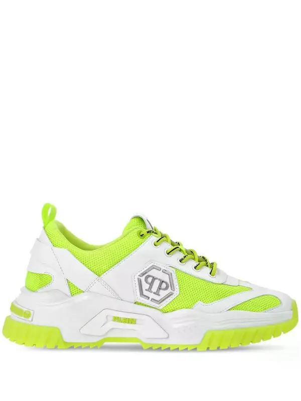 Philipp Plein Predator Panelled Sneakers