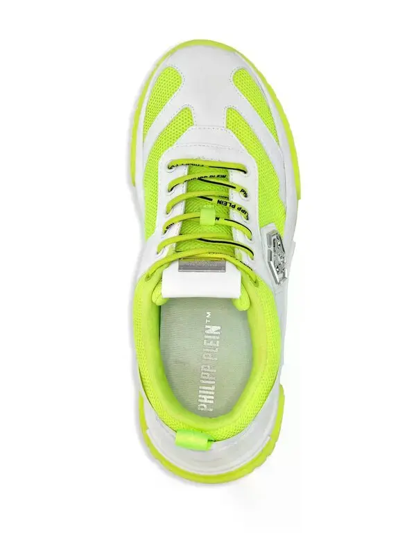 Philipp Plein Predator Panelled Sneakers