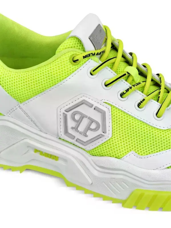 Philipp Plein Predator Panelled Sneakers