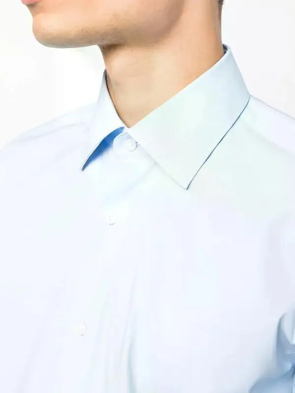 BOSS Kent Slim-fit Shirt - Blue