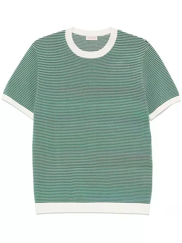 FURSAC Ribbed-knit T-shirt - Green