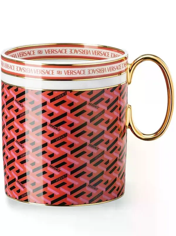 Versace La Greca Signature Mug - Red