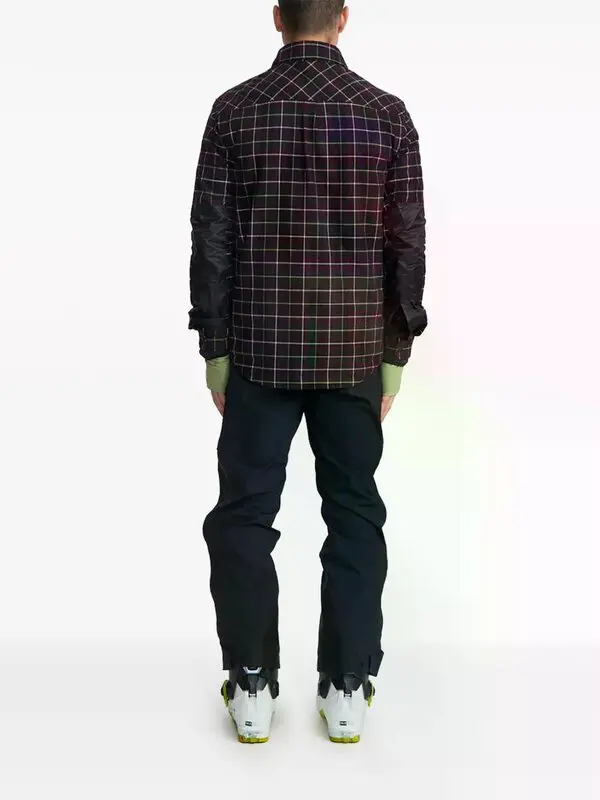 Aztech Mountain Loge Peak Plaid Shirt - Brown