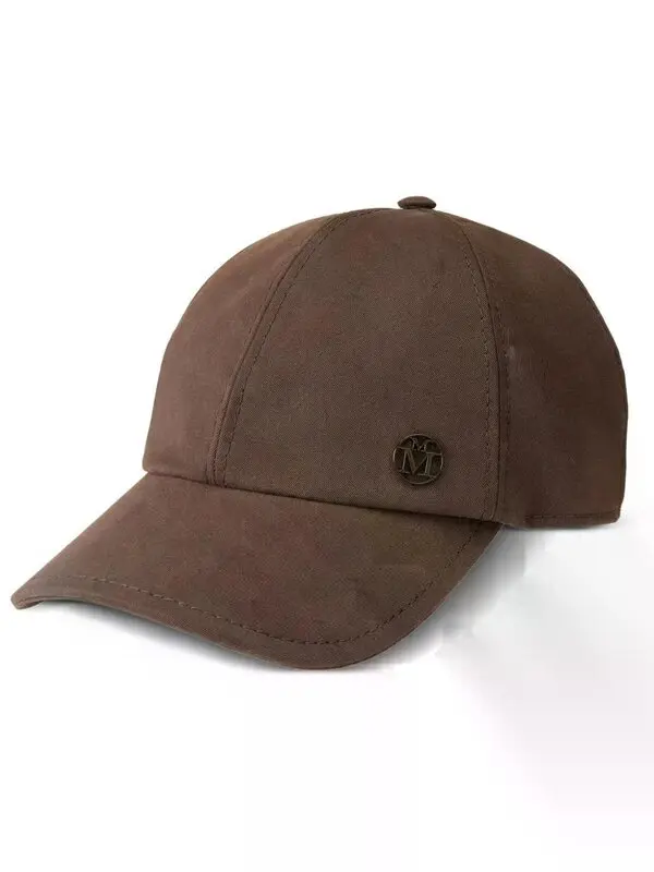 MAISON MICHEL Tiger Appliqué Logo Baseball Cap