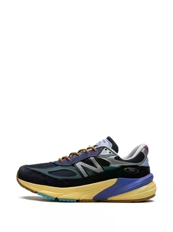 NEW BALANCE 990 V6 Action Bronson Lapis Lazuli Sneakers - Blue