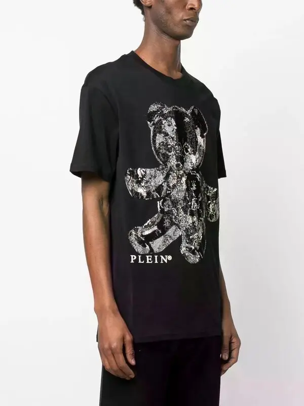 Philipp Plein Teddy Print T-shirt - Black