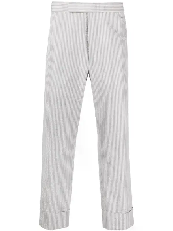 Thom Browne Stripe-pattern Tailored Trousers