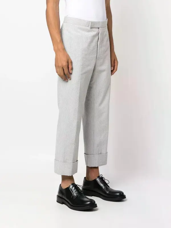Thom Browne Stripe-pattern Tailored Trousers