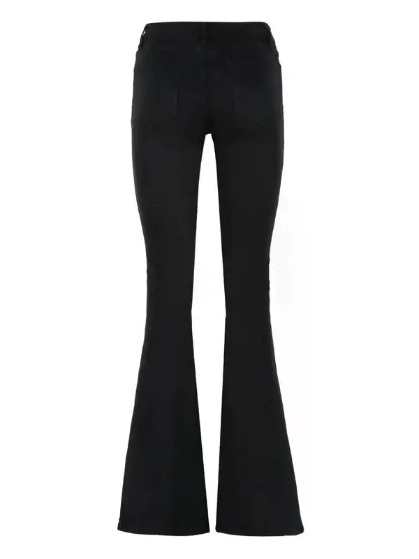 FRAME Le High Flared Jeans - Black