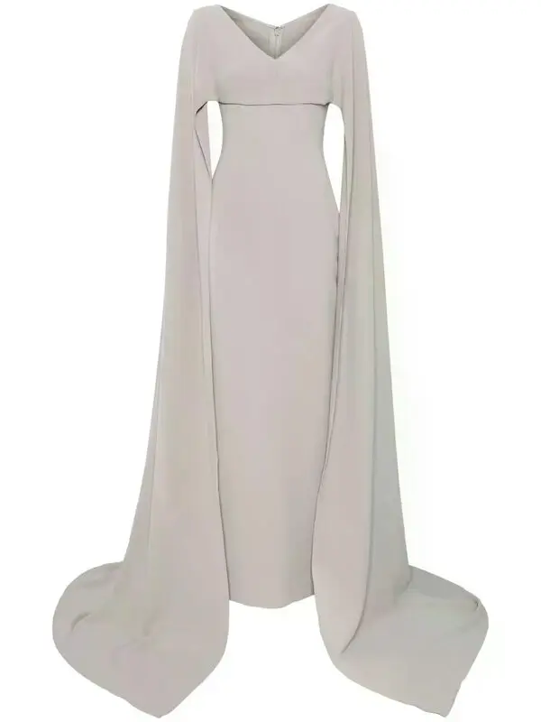 Solace London Morgan Maxi Dress - Grey