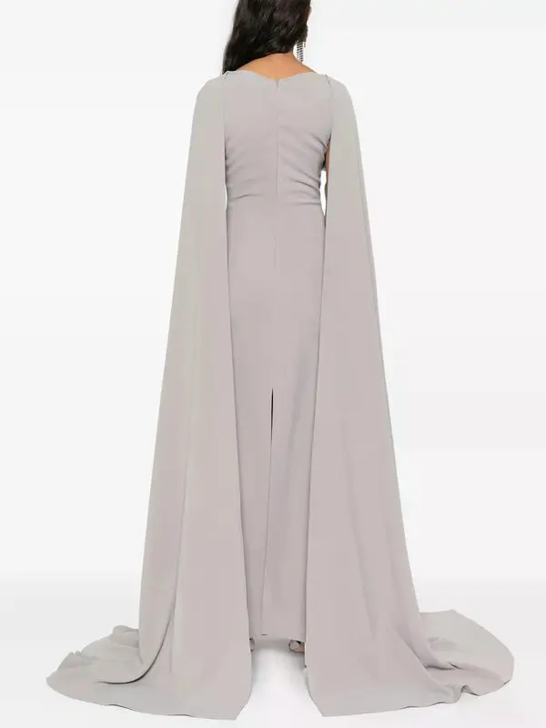 Solace London Morgan Maxi Dress - Grey