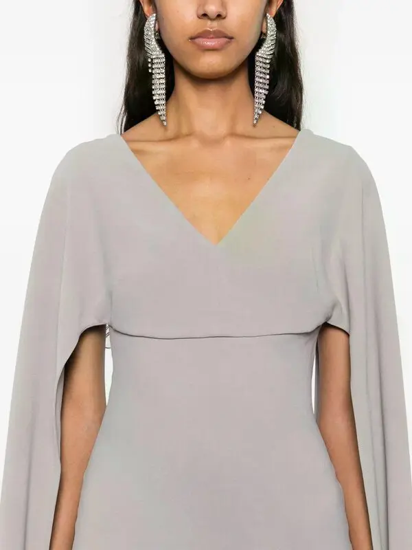 Solace London Morgan Maxi Dress - Grey