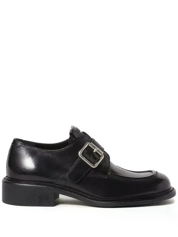 Miu Miu Leather Brogue Shoes
