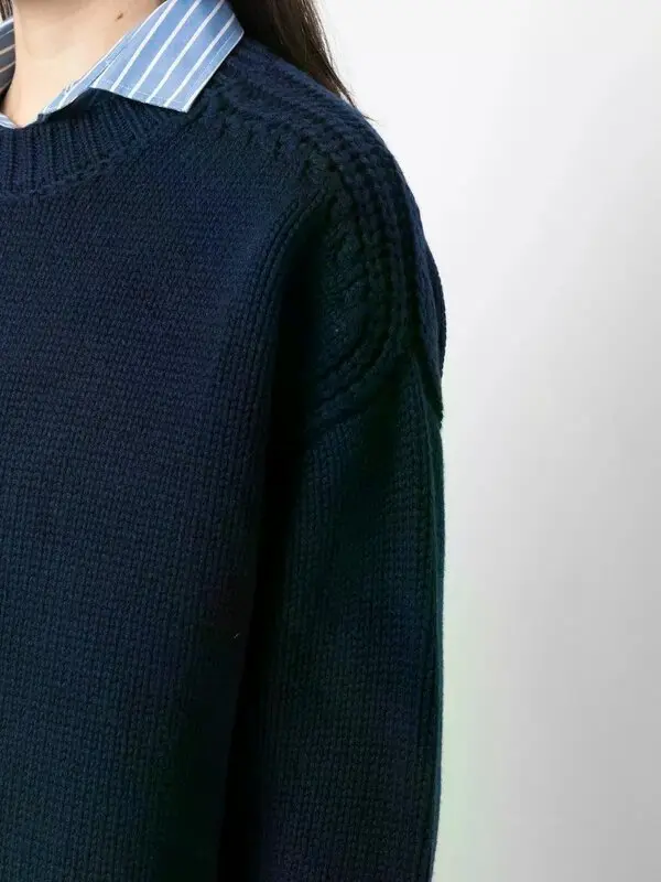 SA SU PHI Drop-shoulder Cashmere Jumper
