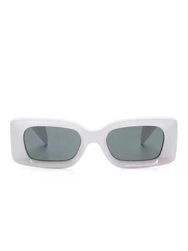 Versace Rectangle-frame Sunglasses - White