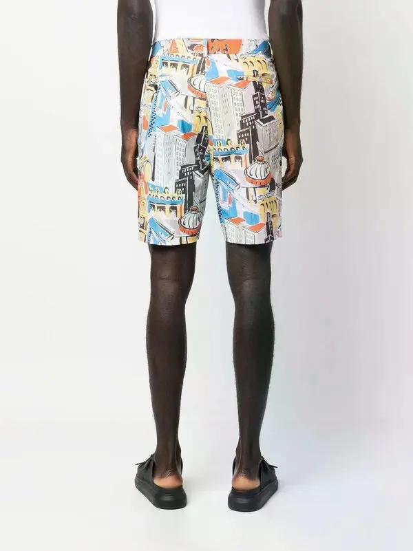 Moschino Graphic-print Bermuda Shorts