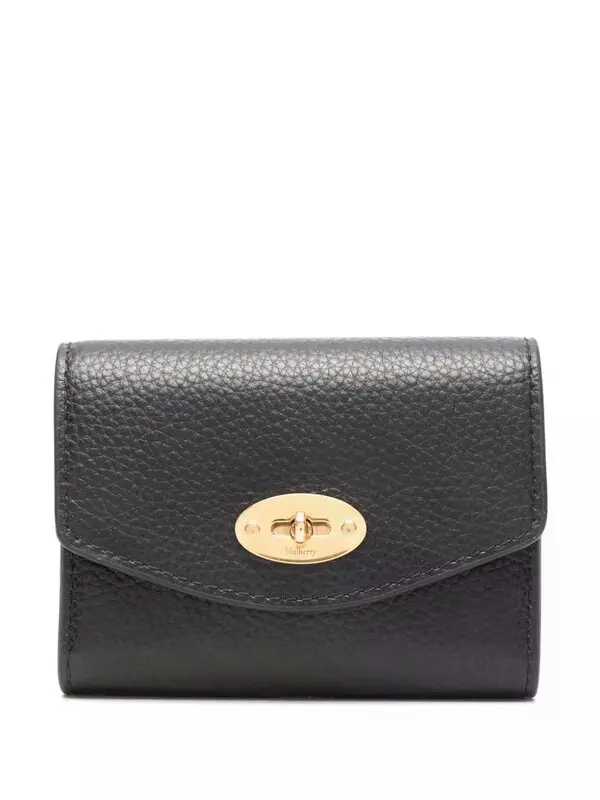 Mulberry Small Darley Accordion Wallet - Black