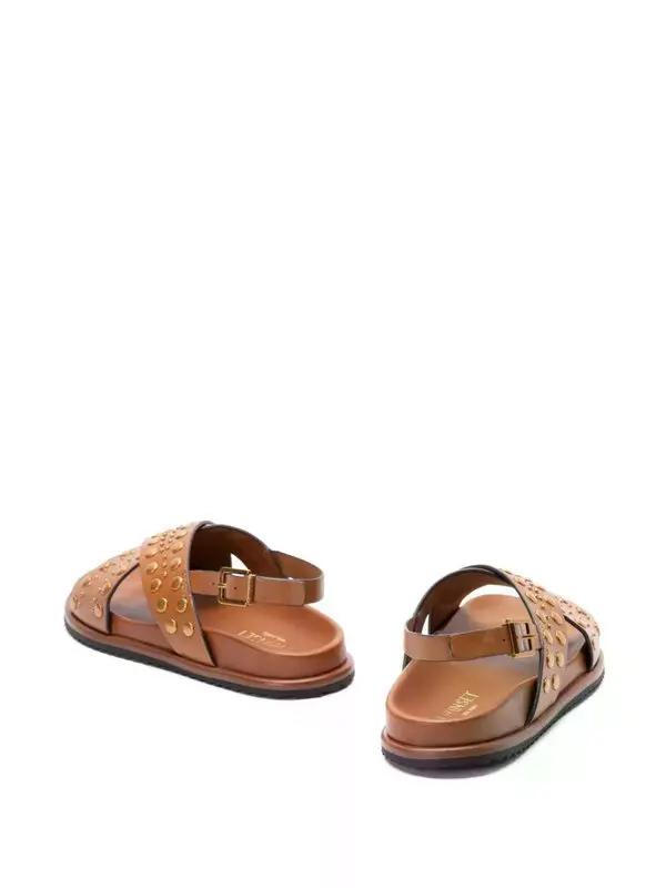 TWINSET Stud-embellished Flat Sandals