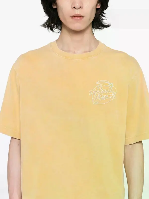 Maison Kitsuné Embroidered T-shirt