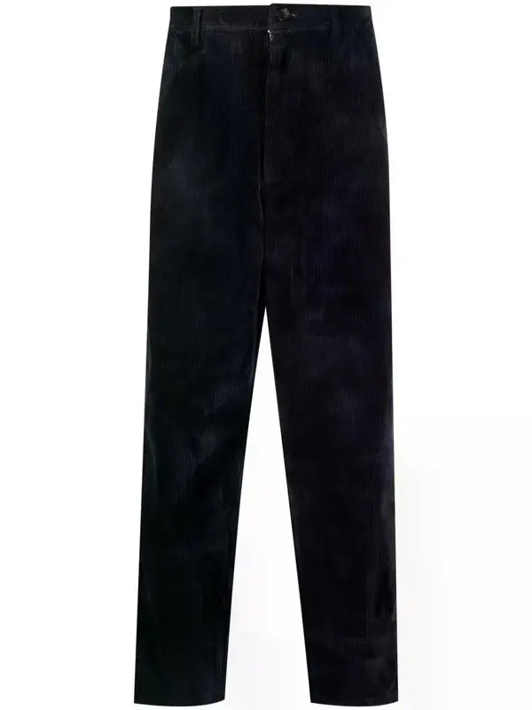 Comme Des Garçons Mid-rise Corduroy Trousers