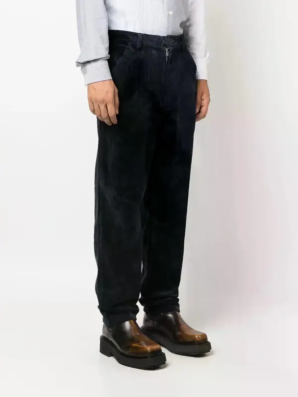 Comme Des Garçons Mid-rise Corduroy Trousers