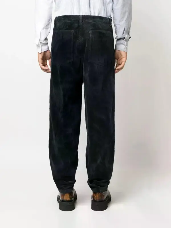 Comme Des Garçons Mid-rise Corduroy Trousers