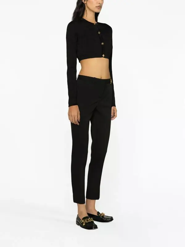 Versace La Greca Cropped Cardigan